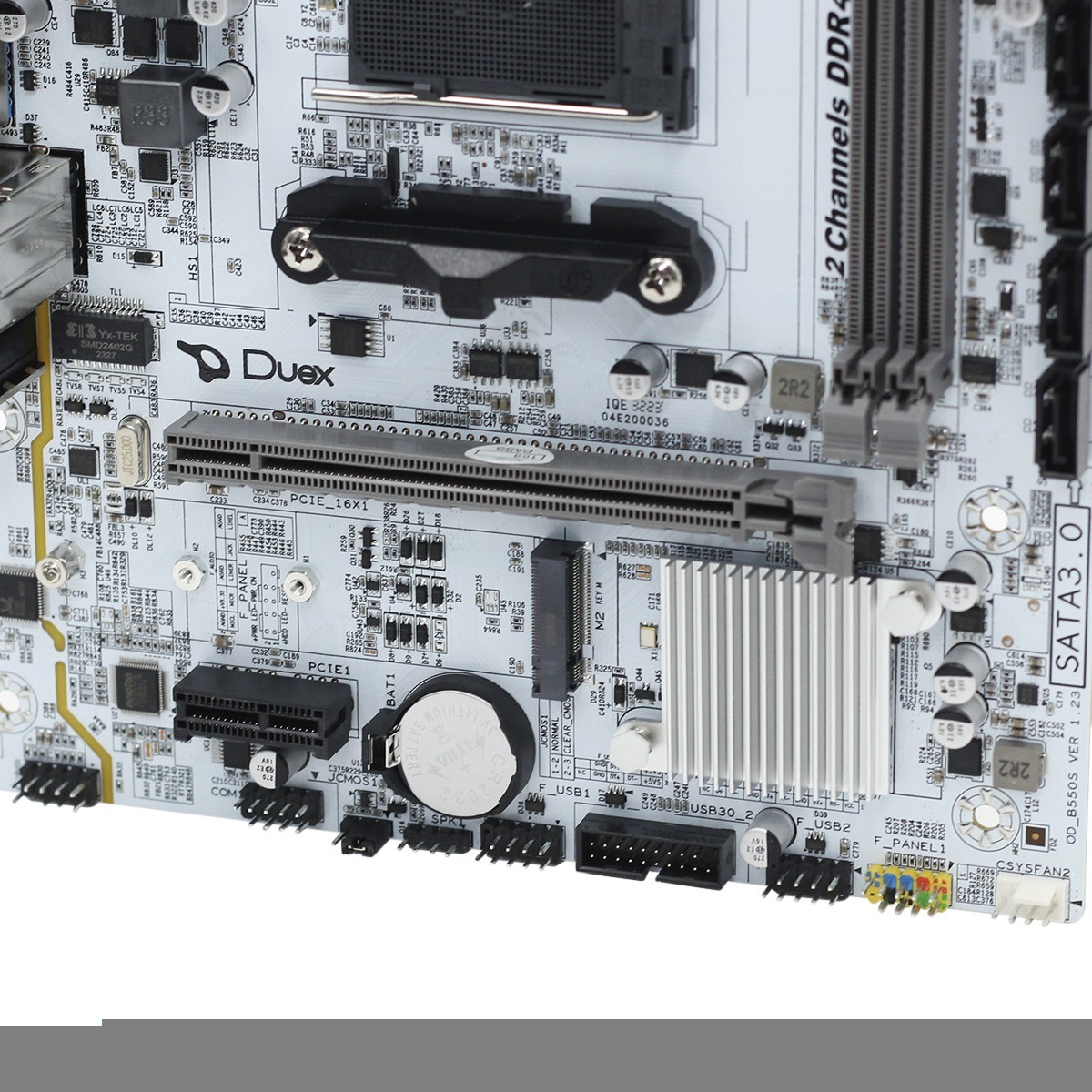 Placa Mãe Duex A520ZG, Chipset A520, AMD AM4, MATX, DDR4 - Open Box