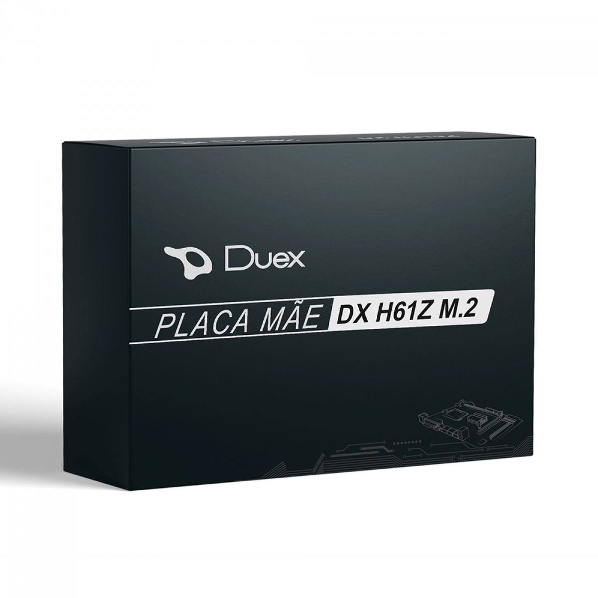 Placa Mãe Duex DX H61Z M2, Chipset H61, Intel LGA 1155, MATX, DDR3