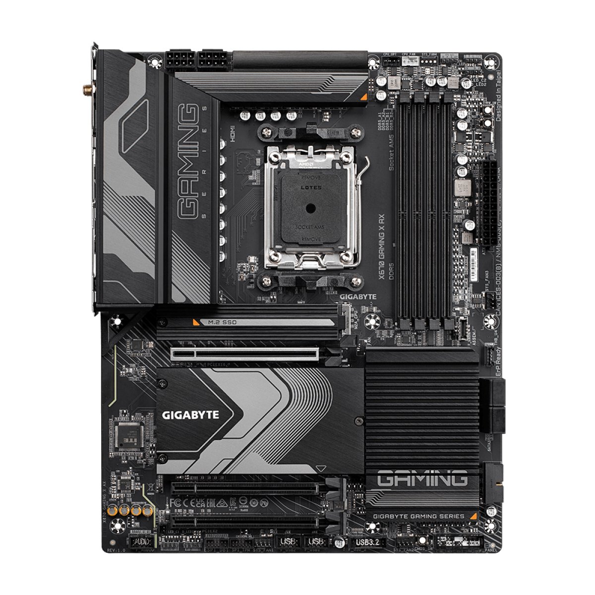 Placa Mãe Gigabyte X670 Gaming X AX, Chipset X670, AMD AM5, ATX, DDR5