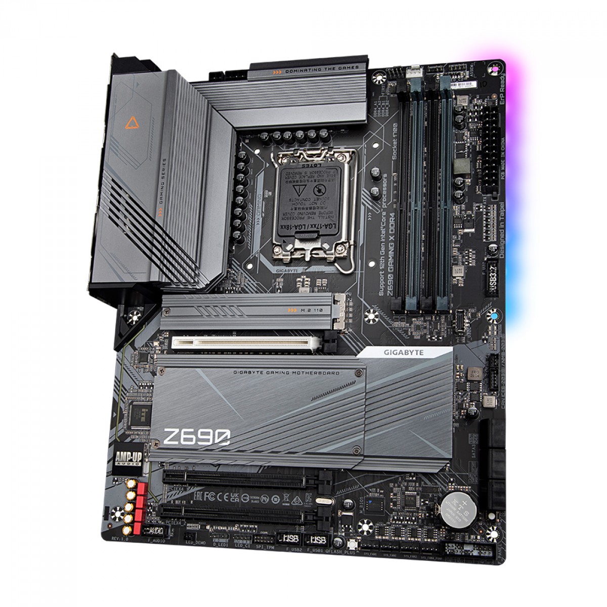 Placa Mãe Gigabyte Z690 Gaming X, Chipset Z690, Intel LGA 1700, ATX, DDR4