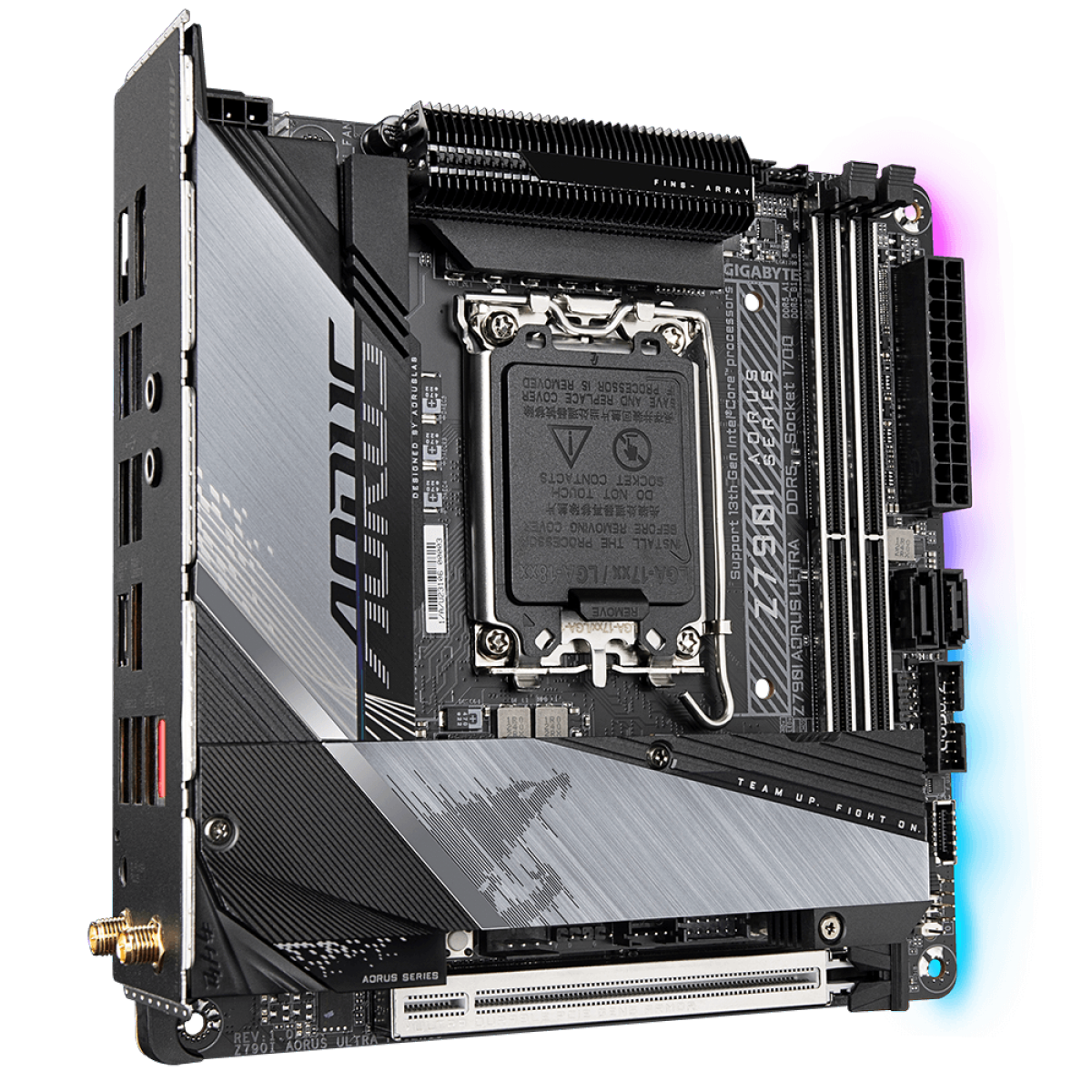 Placa Mãe Gigabyte Z790I AORUS ULTRA, Chipset Z790, WIFI, Intel LGA ...