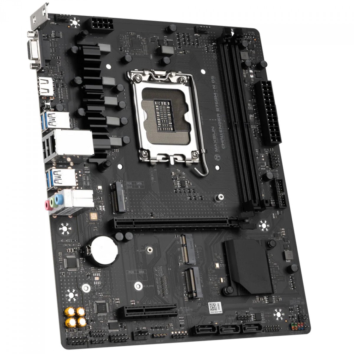 Placa Mãe Maxsun Challenger B760M-N D5, Chipset B760, Intel LGA 1700, mATX, DDR5