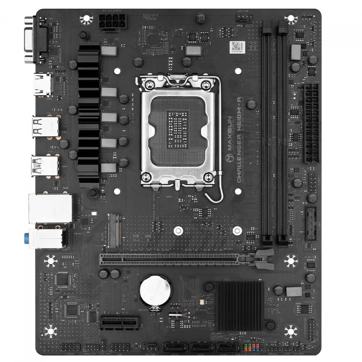 Placa Mãe Maxsun Challenger H610M-R V2, Chipset H610, Intel LGA 1700 ...