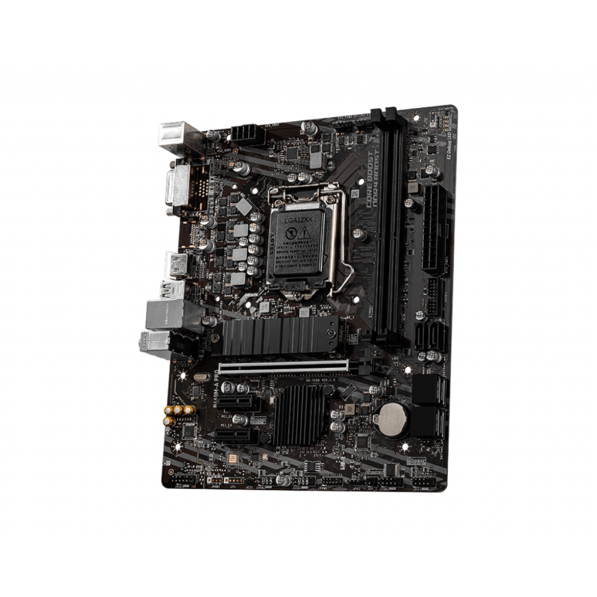 Placa Mãe MSI B460M-A PRO, Chipset B460M, INTEL LGA 1200, mATX, DDR4 ...