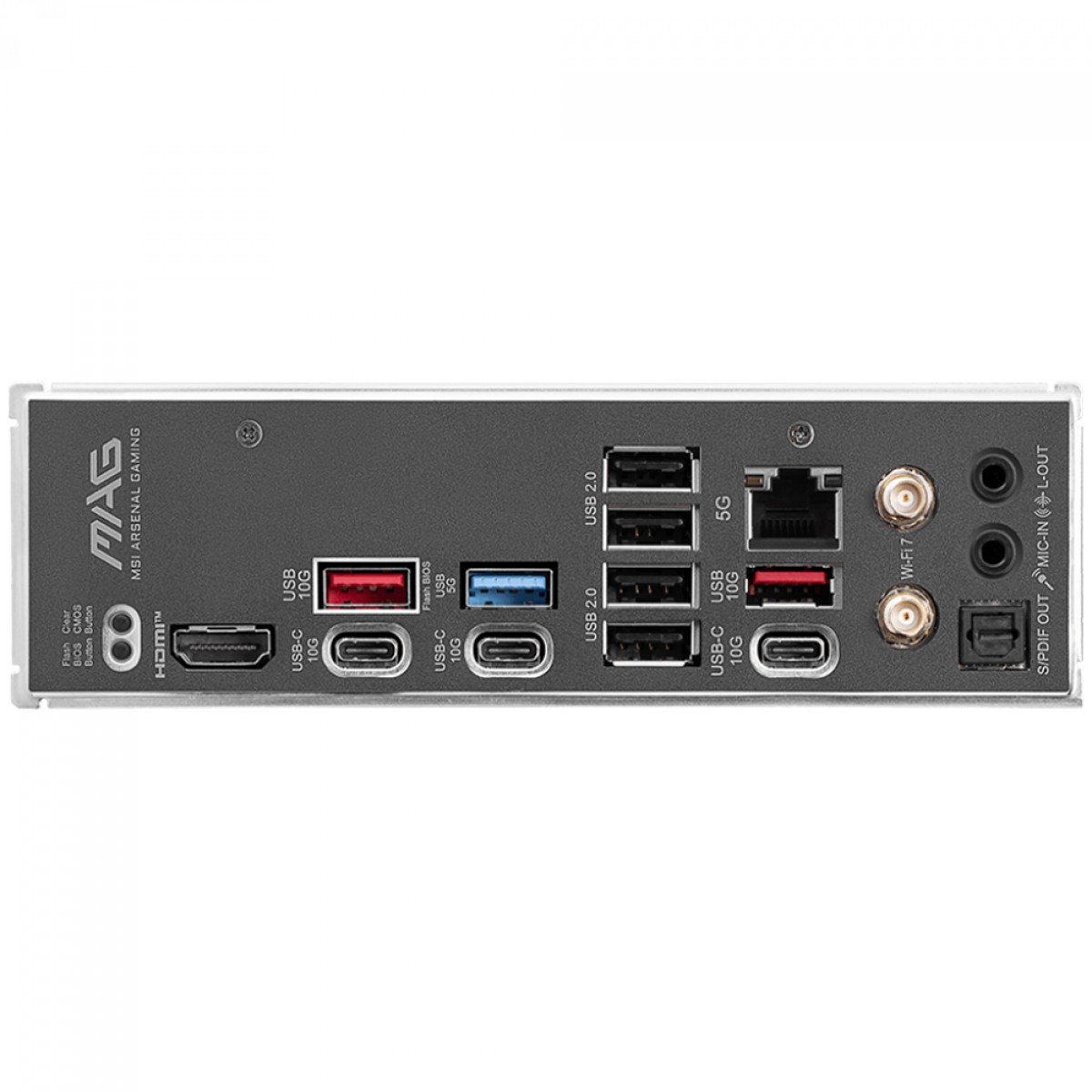 Placa Mãe MSI MAG B850 TOMAHAWK MAX WIFI, Chipset B850, AMD AM5, ATX, DDR5