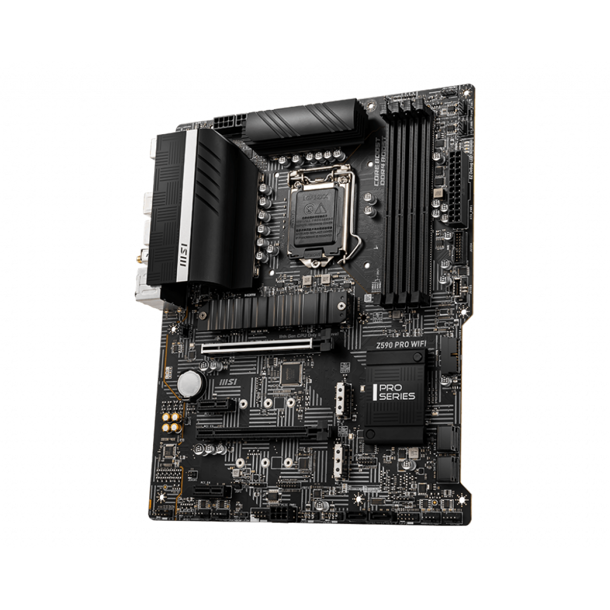 Placa Mãe MSI Z590 PRO WIFI, Intel Z590 Chipset, Socket 1200, ATX, DDR4