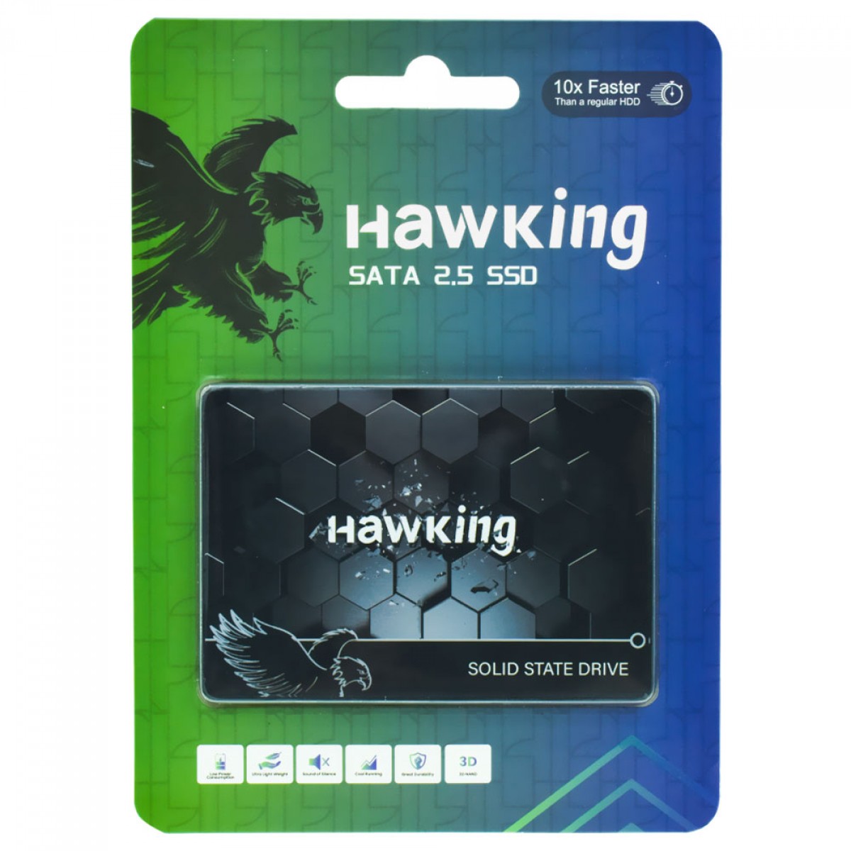 SSD Hawking, 240GB, Sata III, Leitura: 500MBs e Gravação: 450MBs, HSTV ...