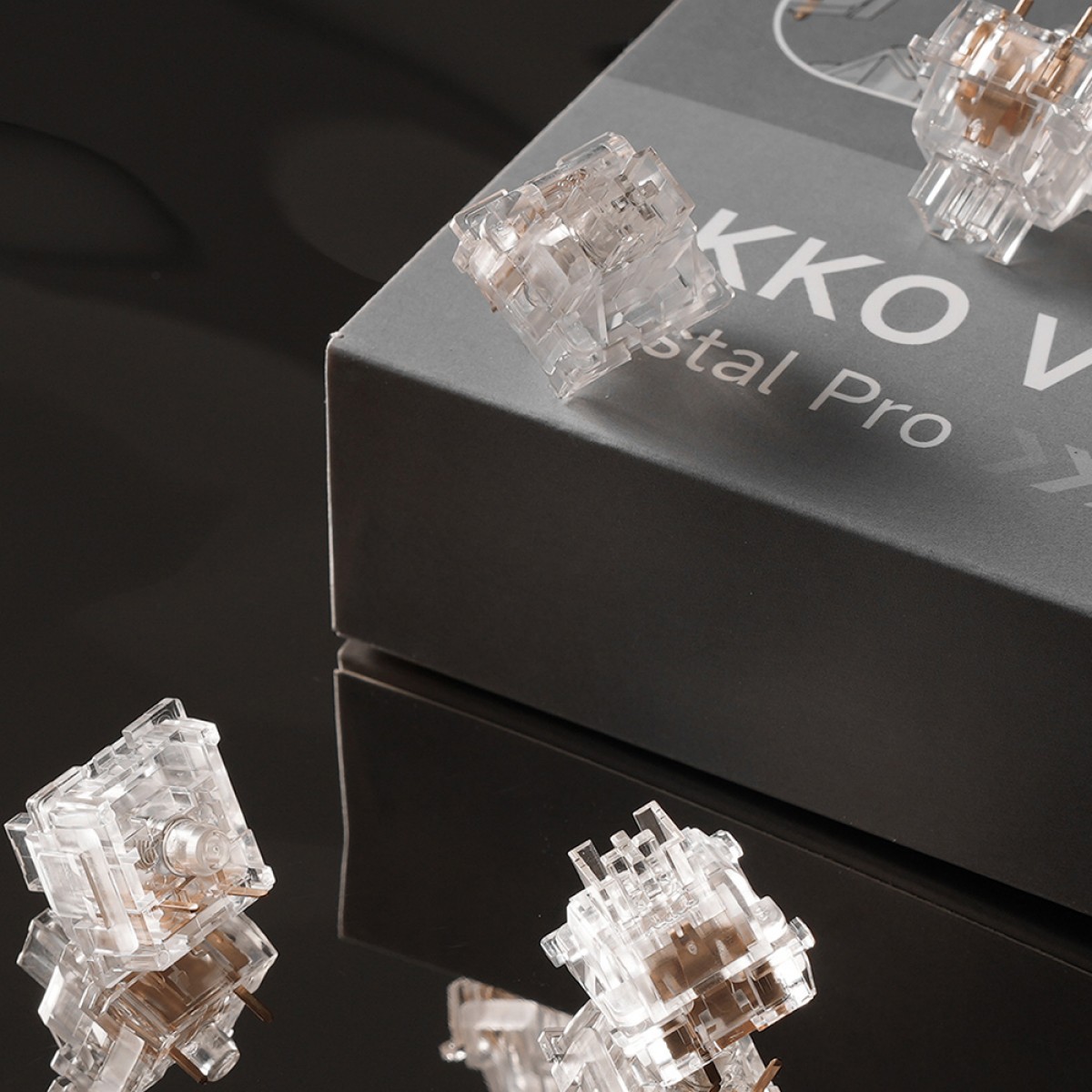 Switch Para Teclado Mecânico Akko V3 Pro Switches, Linear, Kit Com 45 ...