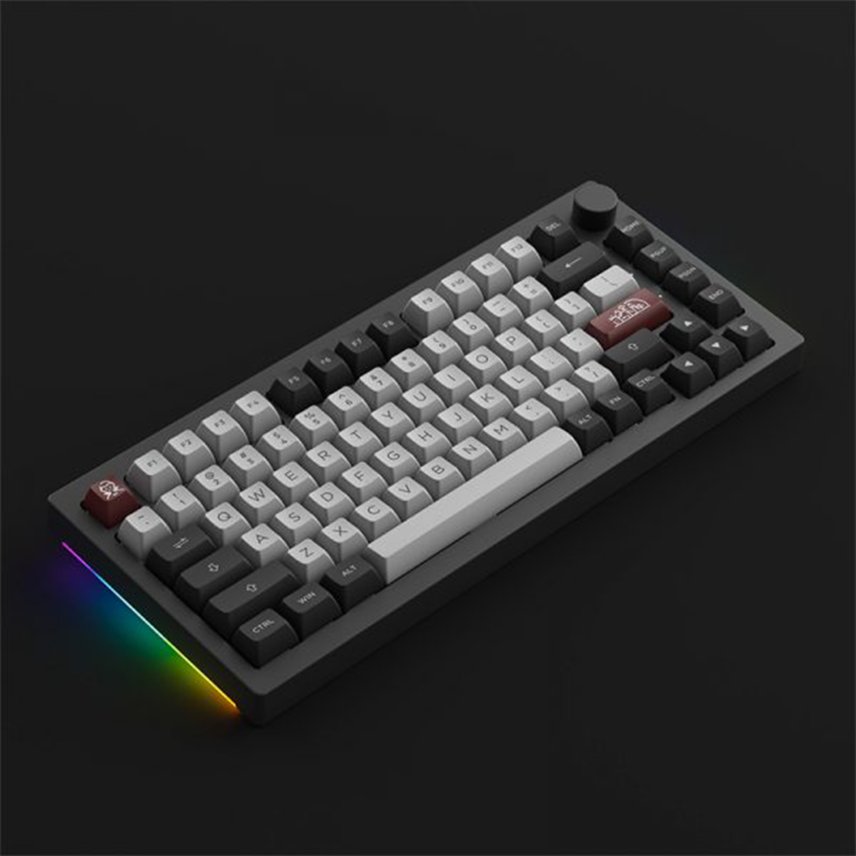 Teclado Gamer Mecânico Akko 5075B Plus Dracula Castle, RGB, Wireless ...