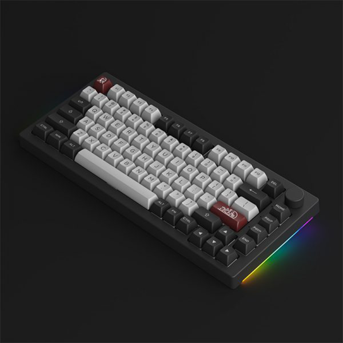 Teclado Gamer Mecânico Akko 5075B Plus Dracula Castle, RGB, Wireless ...