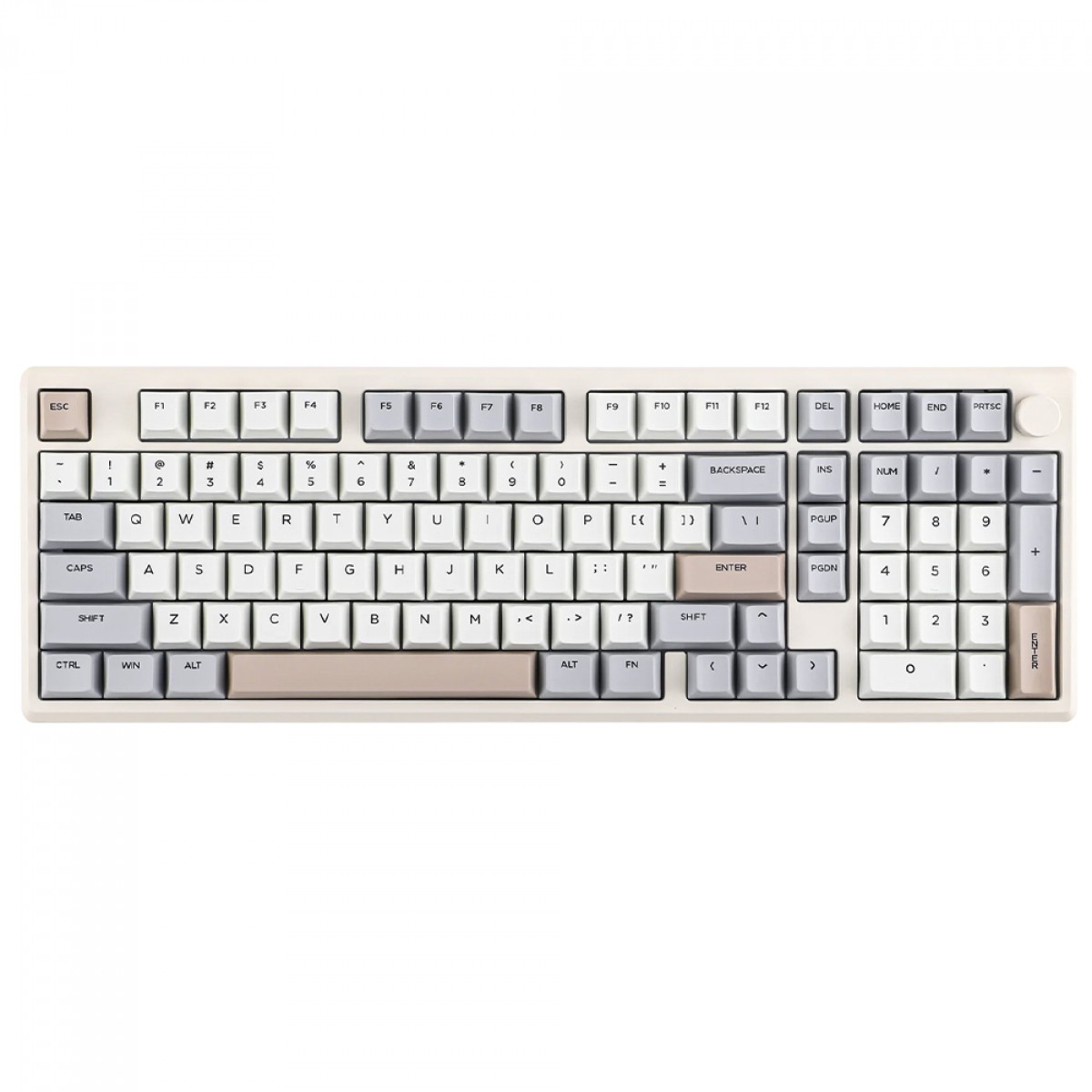 Teclado Mecânico Gamer Epomaker Galaxy 100 QMK/VIA, Wireless/Bluetooth ...