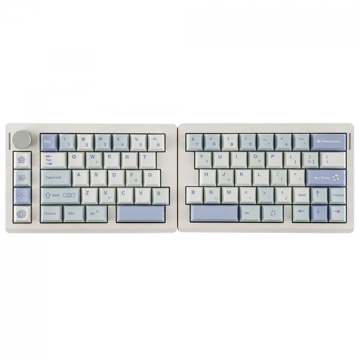 Teclado Mecânico Gamer Epomaker Split 70, Wireless/Bluetooth, RGB, ANSI ...