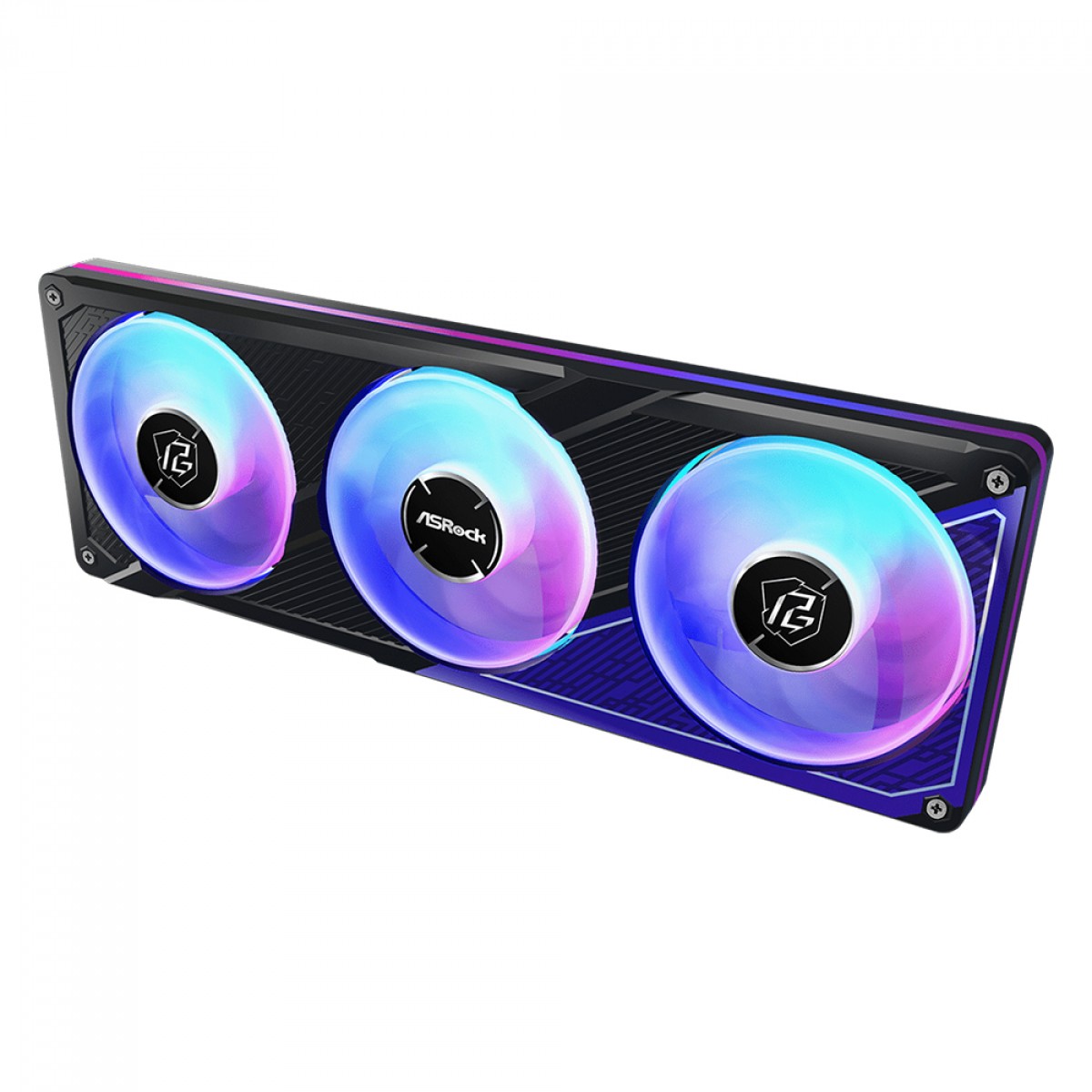 Water Cooler ASRock Phantom Gaming 360, ARGB, 360mm, Com Tela LCD ...