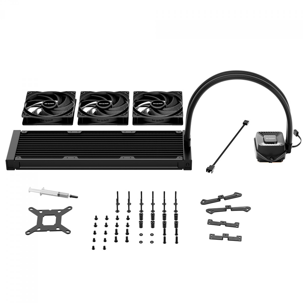 Water Cooler Be Quiet Pure Loop 3, 360mm, PWM, Intel/AMD, Preto, BW029EU