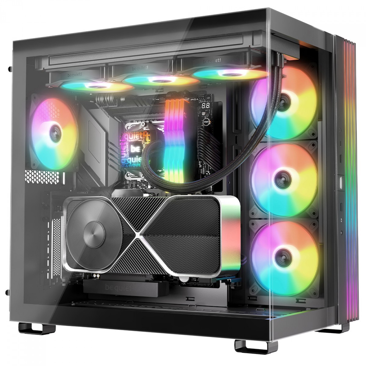 Water Cooler Be Quiet Pure Loop 3 LX, ARGB, 360mm, PWM, Intel/AMD ...