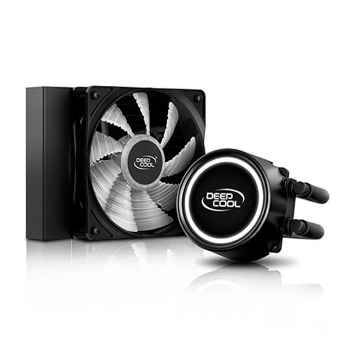 Water Cooler DeepCool Gammaxx L120T, LED White, 120mm, Intel-AMD, DP ...
