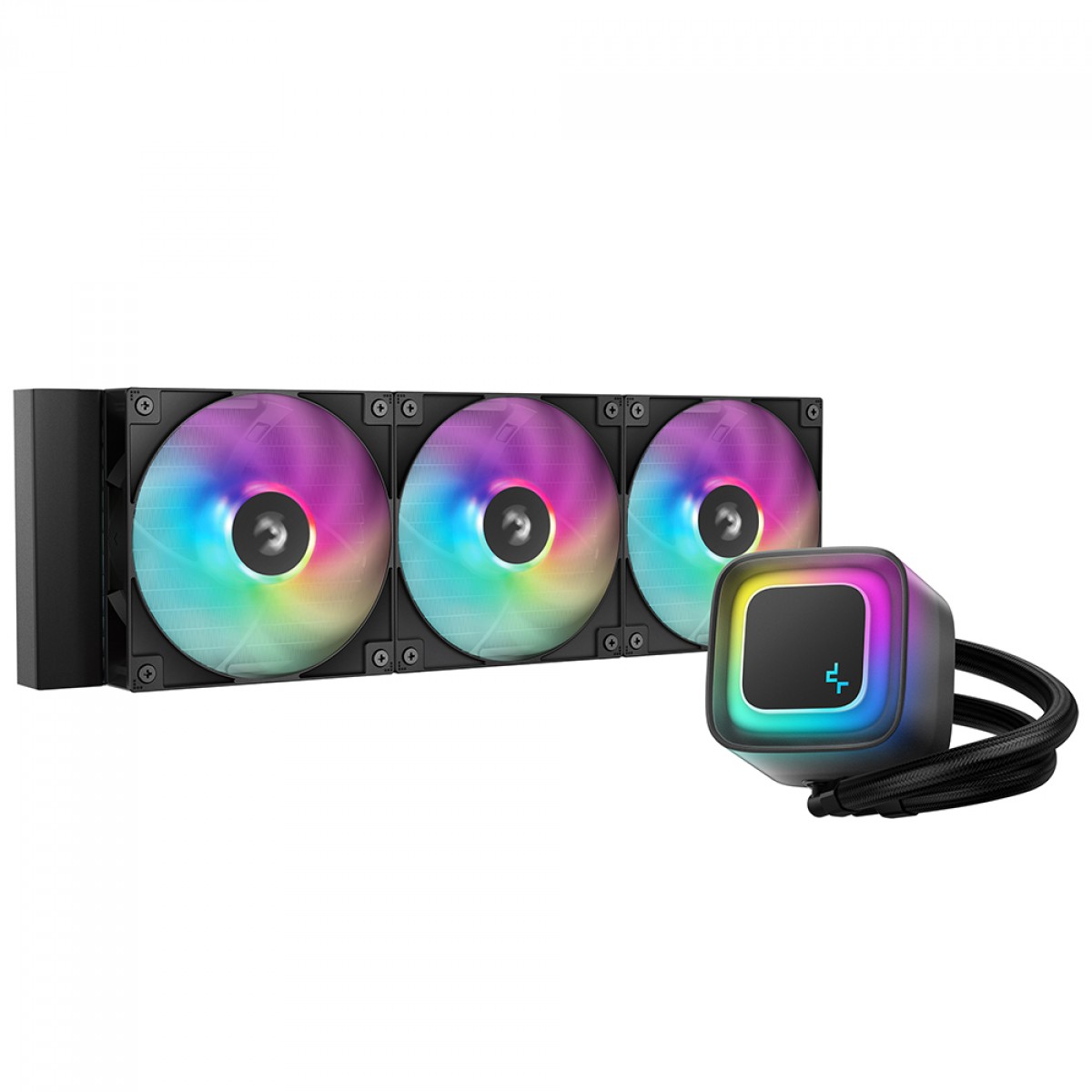 Water Cooler DeepCool LE360 V2, ARGB, 360mm, Intel-AMD, Preto, R-LE360 ...