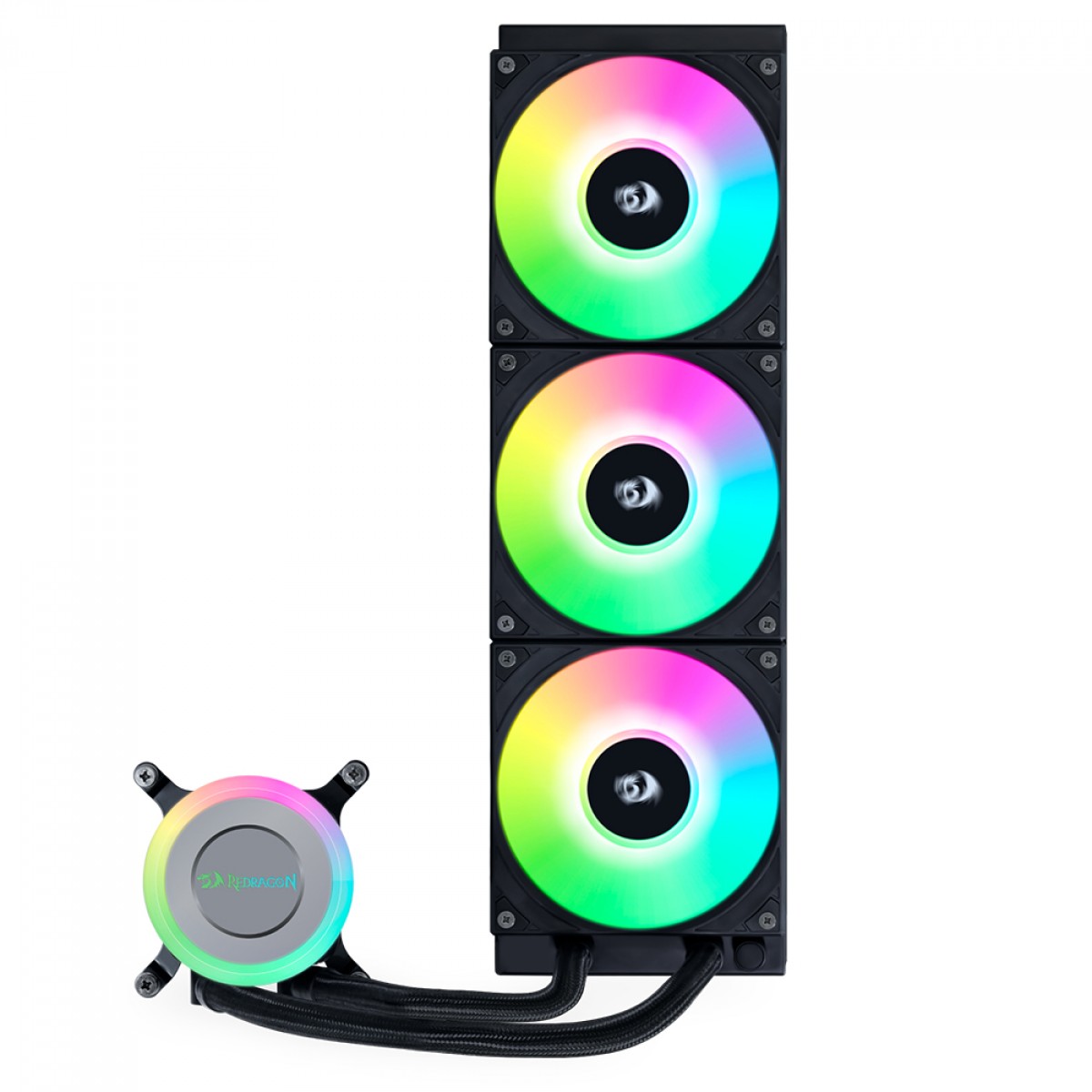Water Cooler Lian Li x Redragon Galahad II lite 360, 360mm, ARGB, Intel ...