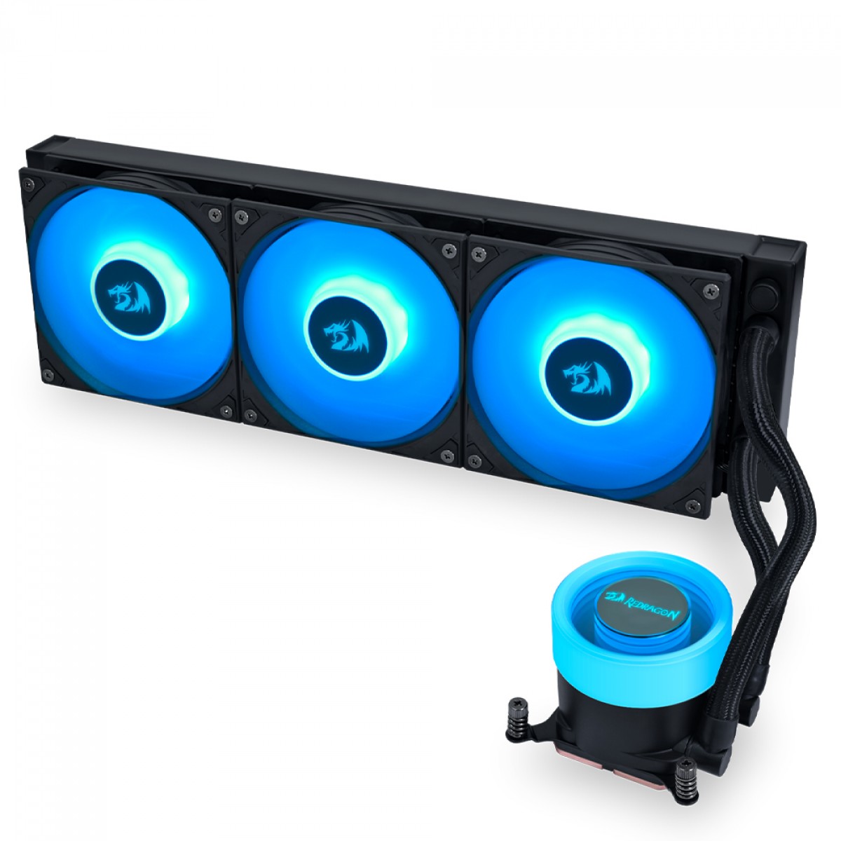Water Cooler Lian Li x Redragon Galahad II lite 360, 360mm, ARGB, Intel ...