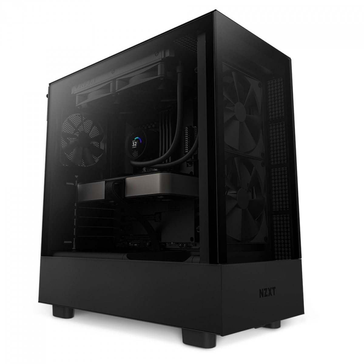 Water Cooler NZXT Kraken, 240mm, AIO LCD Display, Intel-AMD, Black, RL ...