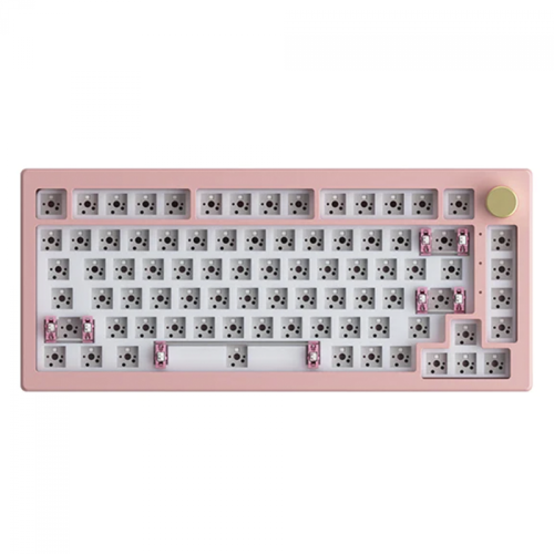 Base de Teclado Akko DIY 5075S Kit, 82 Teclas, Pink