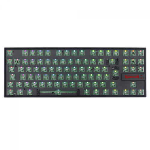 Base Para Teclado Mecânico Gamer Kumara-Barebone, RGB, Black, RD-BBK552