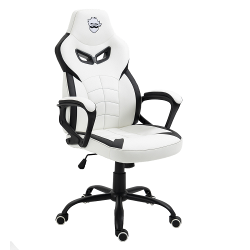 Cadeira Gamer Ninja Jiraya, Branco e Preto - Open Box