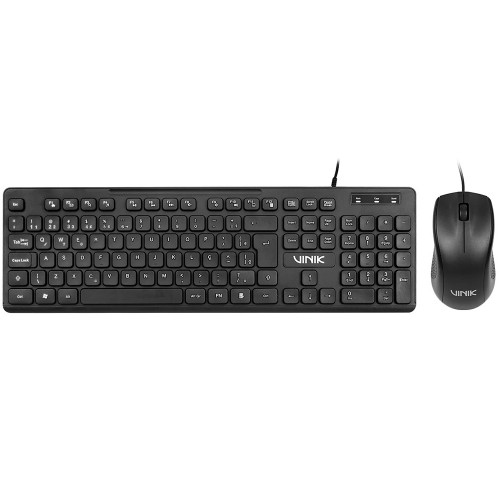 Combo Teclado e Mouse Vinik, USB, Preto, SC100