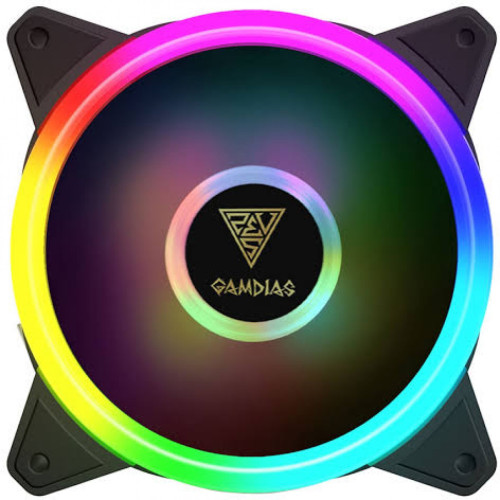 Cooler Gamdias Aeolus RGB 120mm para Gabinete - Terabyte