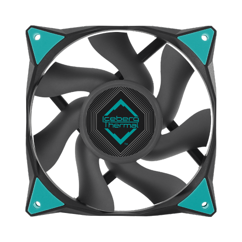 Cooler Para Gabinete Iceberg Thermal IceGale Xtra, 120mm, Black