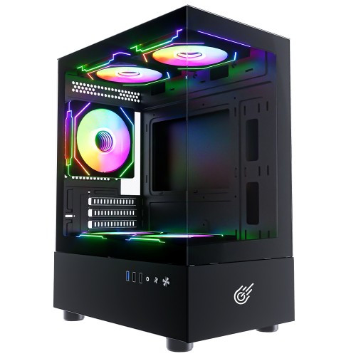 Gabinete Gamer Pure Power Aura Mid Tower mATX | Terabyte