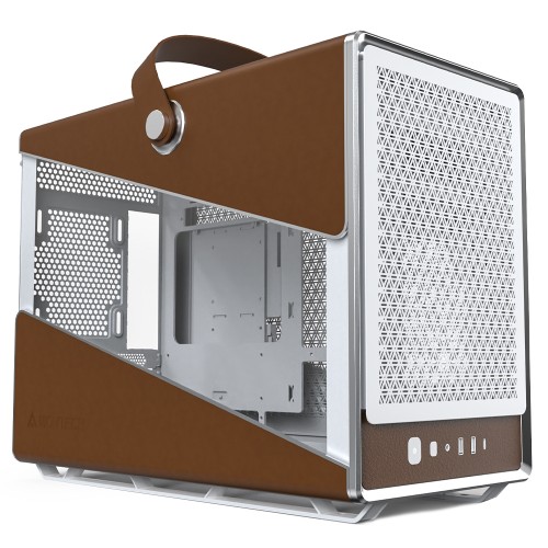 Gabinete Montech Heritage, Mini Tower, Couro e Metal, mATX, Sem Fonte ...