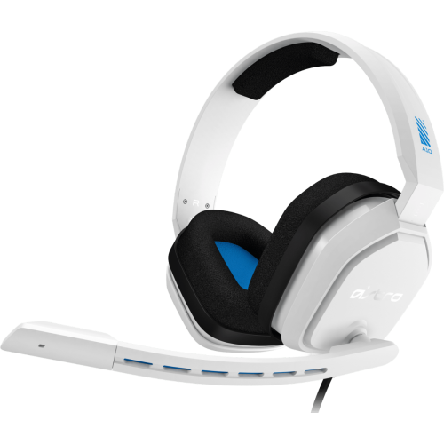 Headset Gamer Astro A10 White/Blue Durabilidade e Conforto - Terabyte