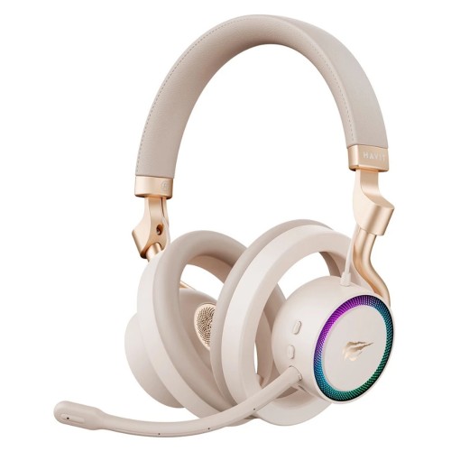 Headset Gamer Havit Fuxi-H8 Tri-Mode Wireless RGB | Terabyte