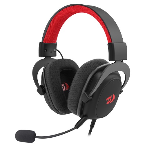Headset Gamer Redragon Zeus Lite 53mm P3 Black | Terabyte