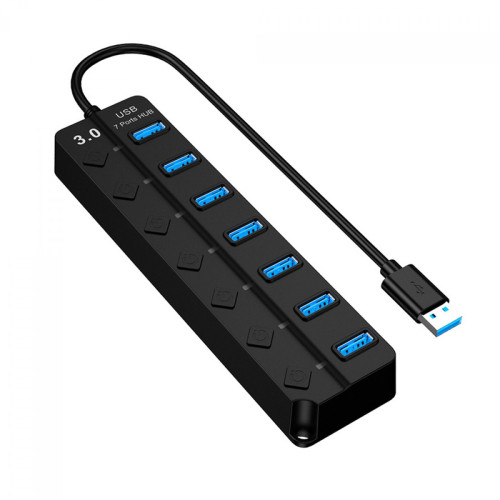HUB 7 Em 1, USB 3.0, Pure Power, PP-HUB-004