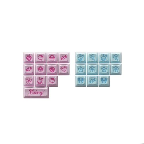 Keycaps Akko Sylph Potion DSA, Novelties, PBT, 23 Teclas
