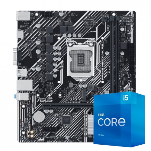 Kit Upgrade Intel Core i5 11400, Placa Mãe Chipset H510
