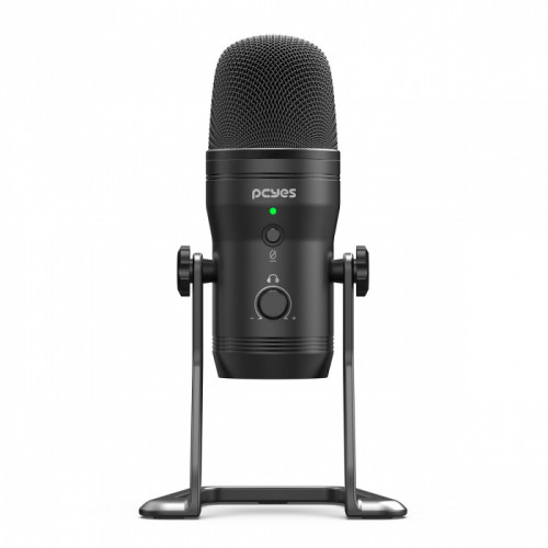 Microfone condensador PCYES Vocalizer PRO, USB Tipo C, PMCVP01