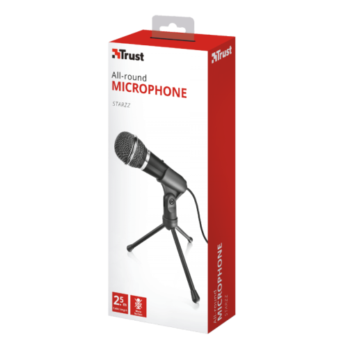 Microfone Trust All-round, PC e Laptop, Starzz