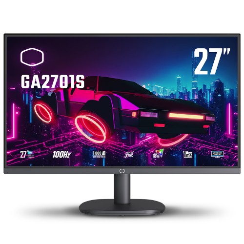 Monitor Gamer Cooler Master GA2701S, 27 Pol, IPS, Full HD, 1ms, 100Hz ...