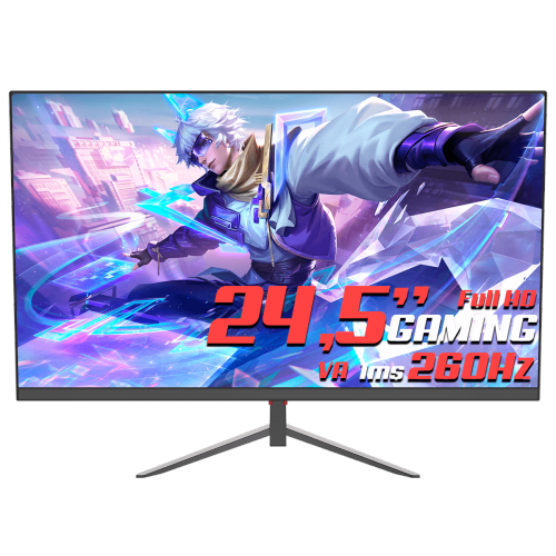 Monitor Gamer SuperFrame Precision, 24,5 Pol, Full HD, VA, 1ms, 260Hz ...