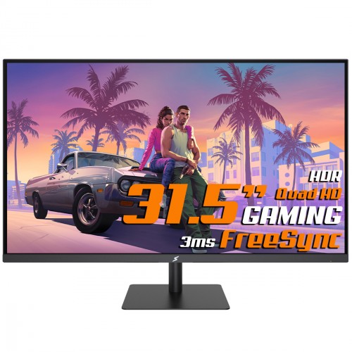 Monitor Gamer SuperFrame Precision Ultra, 31.5 Pol, E-LED, Quad HD, IPS ...