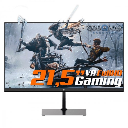 Monitor Gamer SuperFrame View, 21,5 Pol, Full HD, 75Hz, Painel VA, HDMI ...
