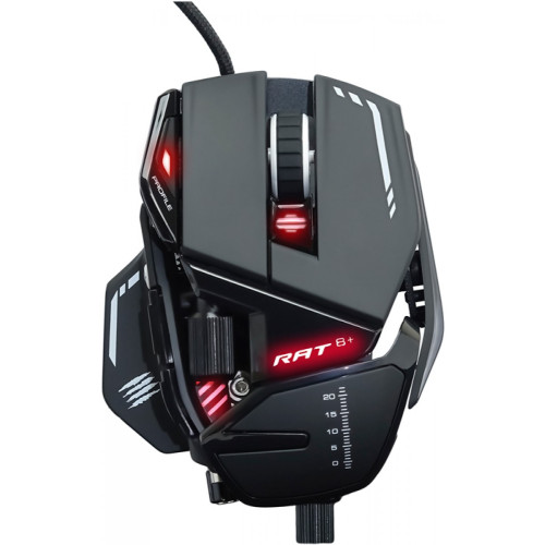 Mouse Gamer Mad Catz RAT 8 - 16000 DPI, 11 Botões - Terabyte