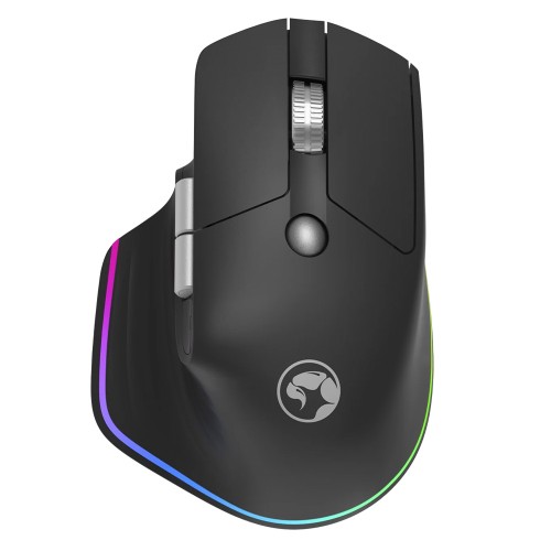 Mouse Gamer Marvo G803, RGB, 4000DPI, Wireless/Bluetooth, 6 Botões ...