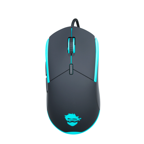 Mouse Gamer Ninja Claw, RGB, 6 Botões, 3600 DPI, Black, MS-GN-CLAW
