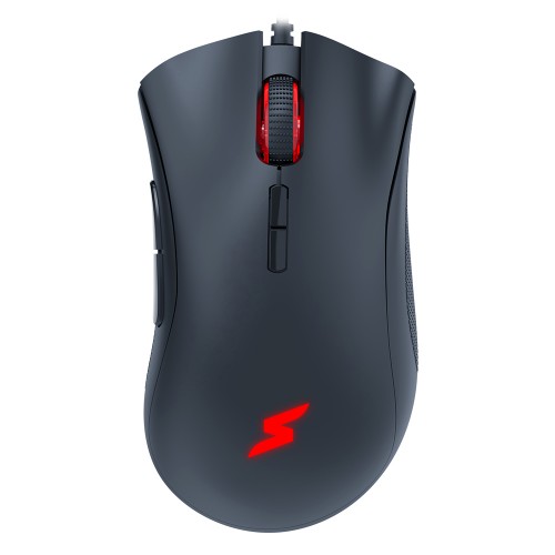 Mouse Gamer SuperFrame Magnus, RGB, Sensor PAW 3333, 19000 DPI, 7 ...
