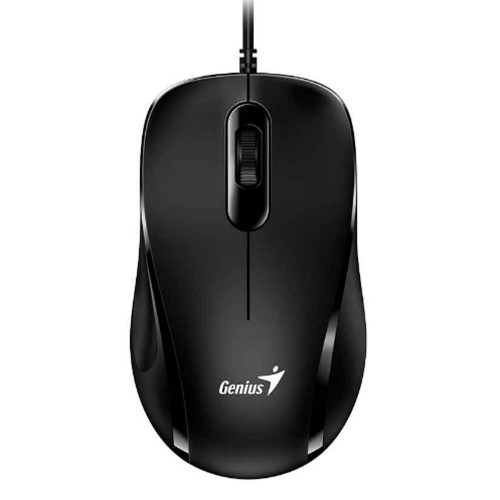 Mouse Genius DX-101, USB, 3 Botões, Black