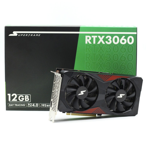 Placa de Vídeo SuperFrame NVIDIA GeForce RTX 3060, 12GB, GDDR6, DLSS ...